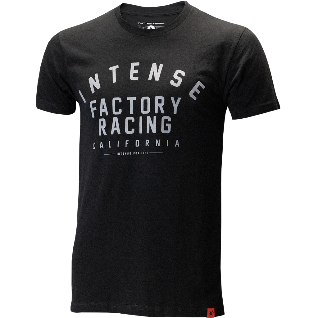 Men's INTENSE Factory Racing Black Tee - XS, SM & XXL – INTENSE LLC