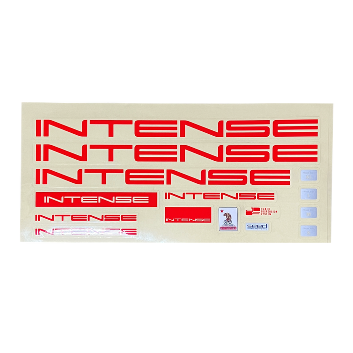 INTENSE Logo Sticker (Sheet) | INTENSE CYCLES – INTENSE LLC