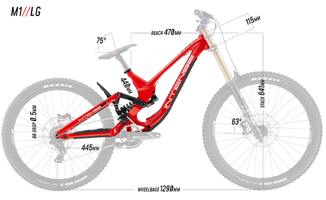 M1 DOWNHILL MOUNTAIN BIKE FRAME | INTENSE CYCLES – INTENSE LLC
